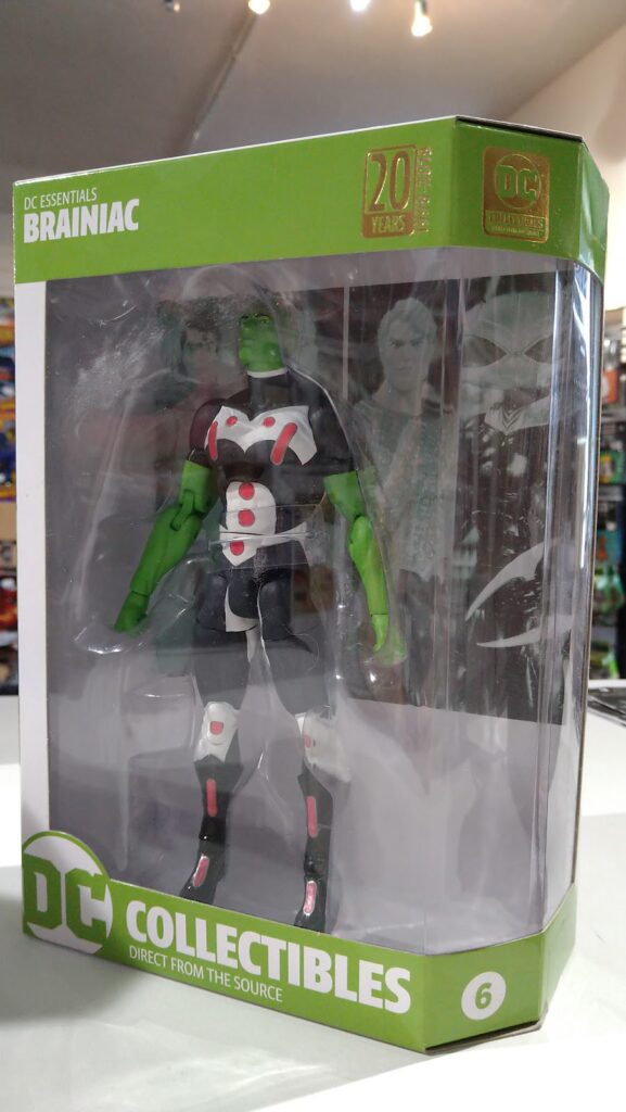 DC ESSENTIALS BRAINIAC ACTION FIGURE #6 – Kapow Comics